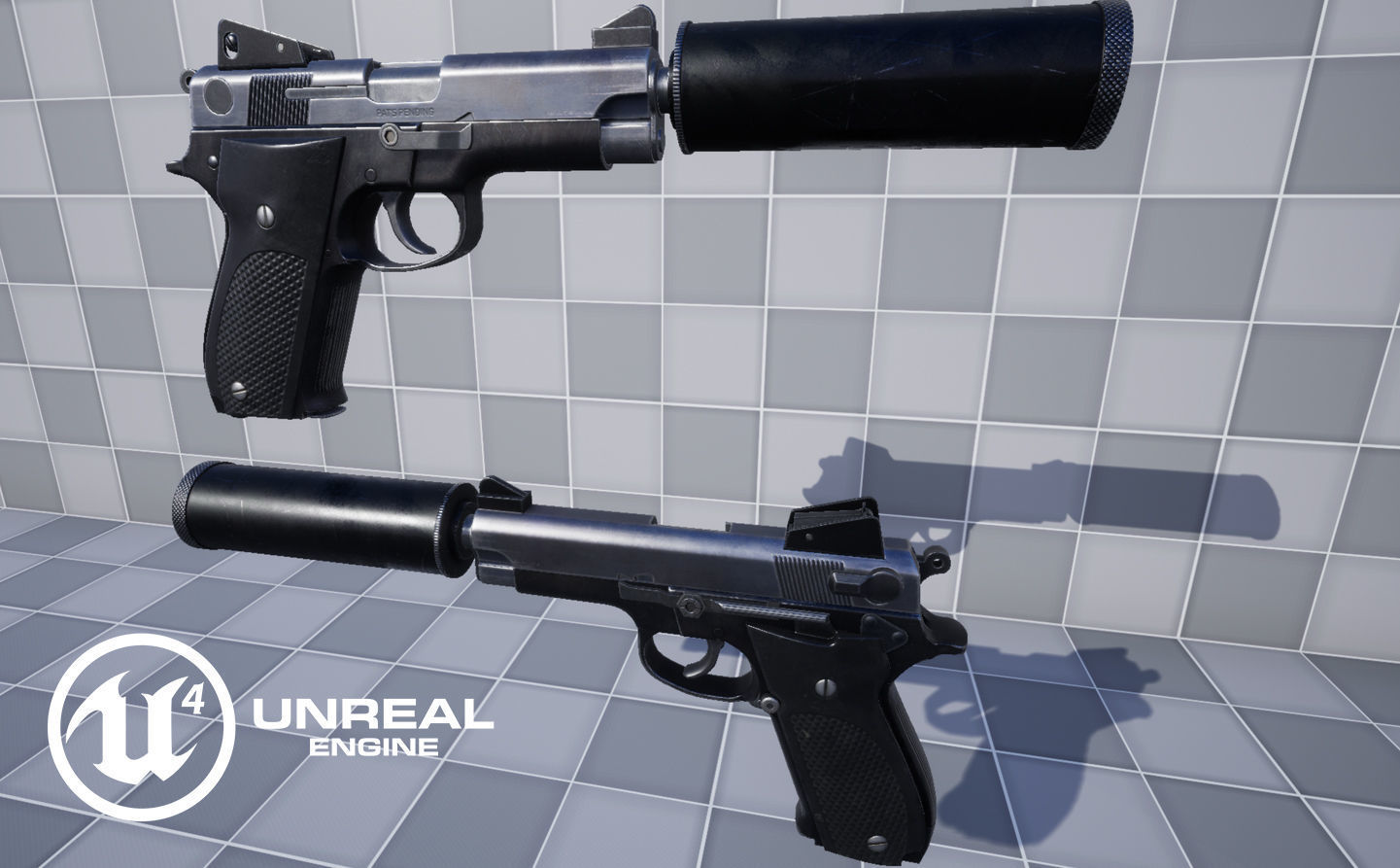 3D model Mk 22 Mod 0 VR / AR / low-poly | CGTrader