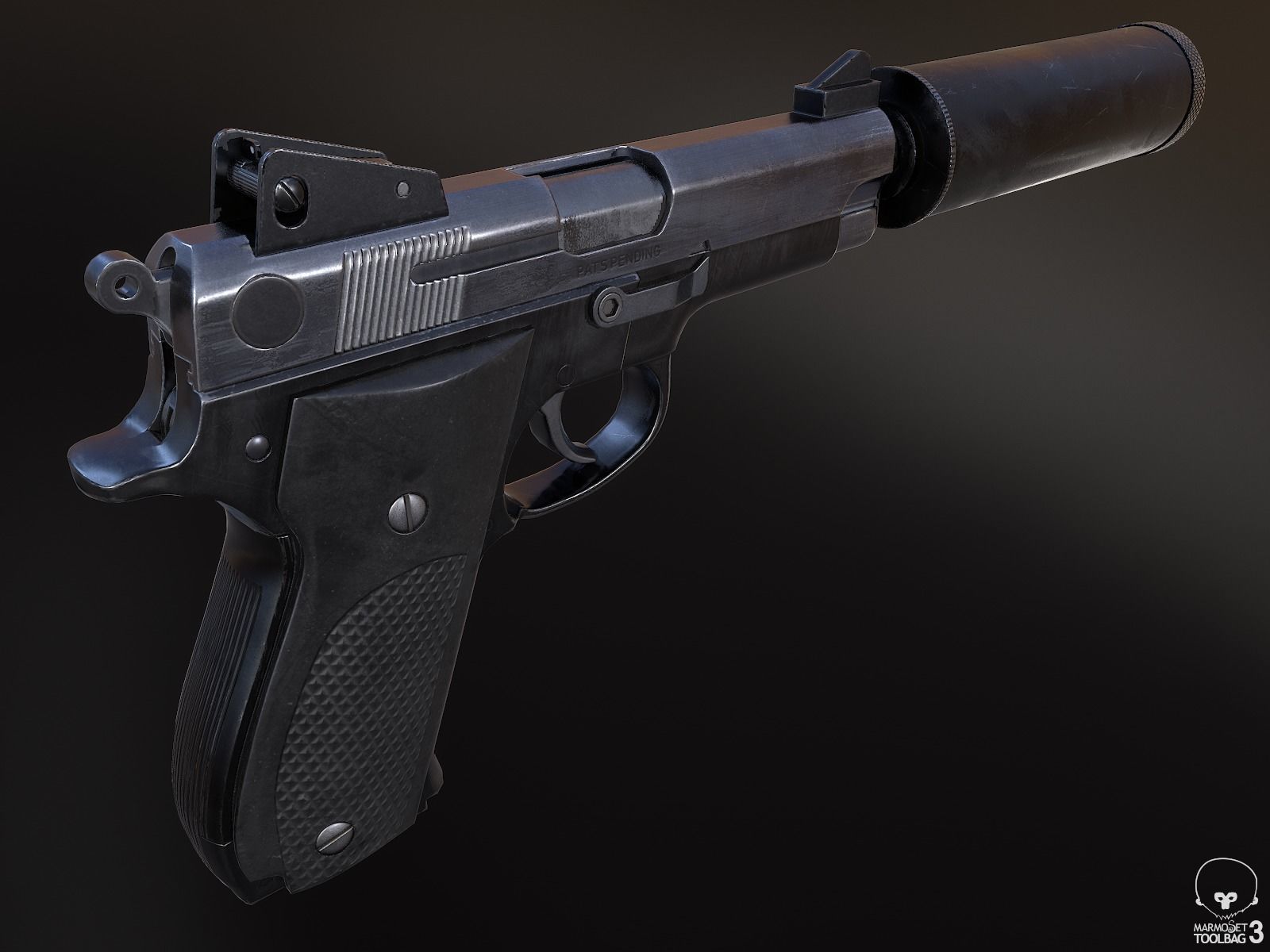 3D model Mk 22 Mod 0 VR / AR / low-poly | CGTrader