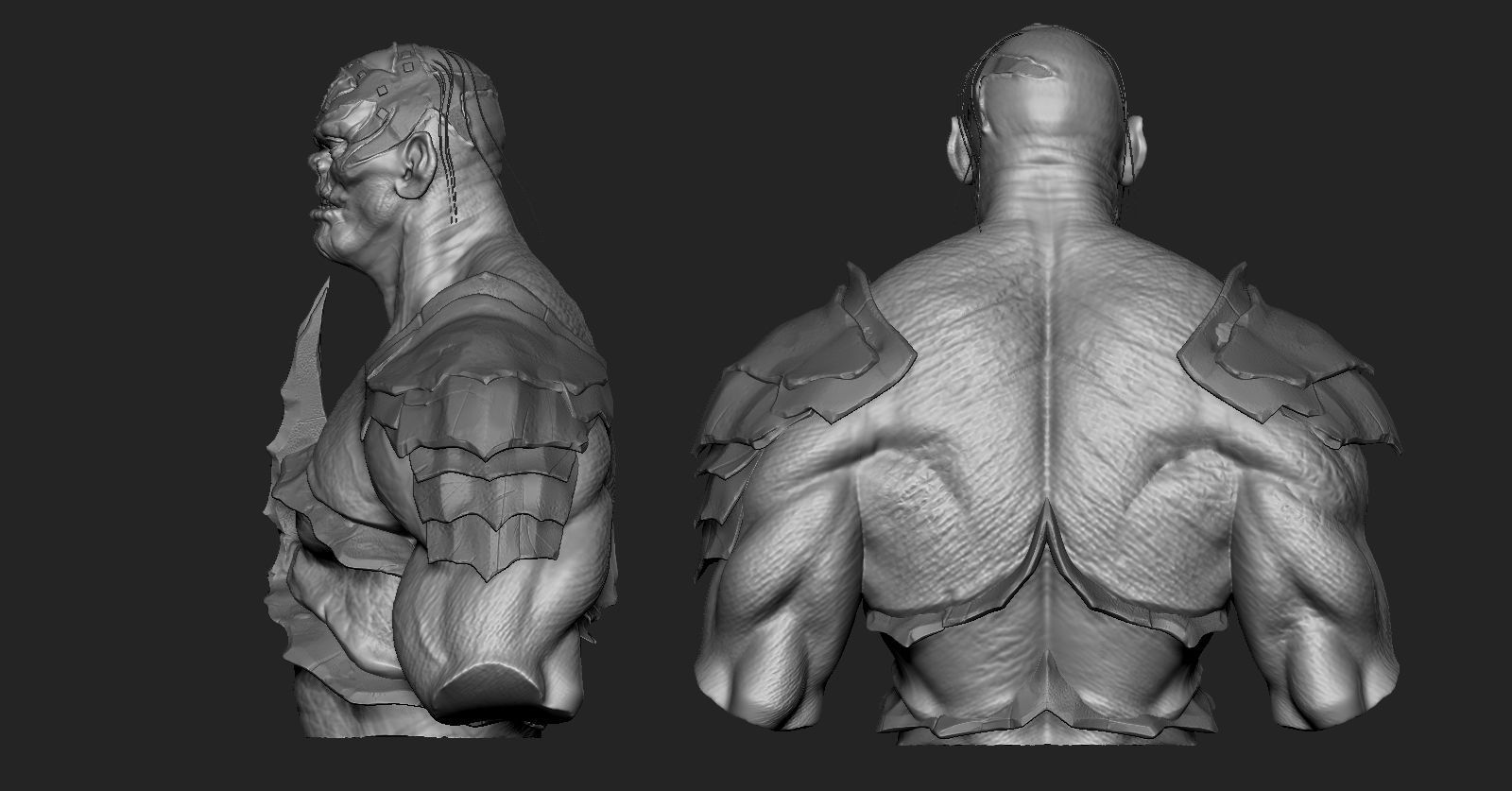 Orc Blog 3D model 3D printable | CGTrader