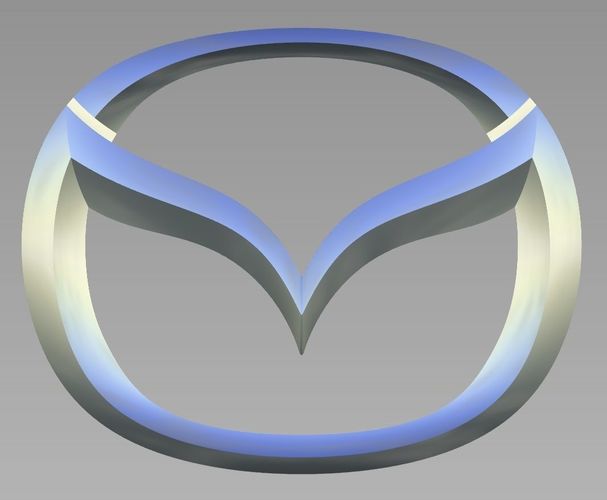 Mazda Logo 3D model 3D printable | CGTrader