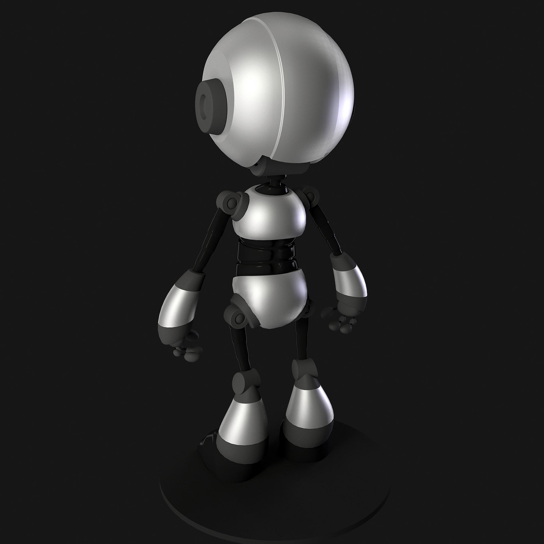 miniBOT 3D model | CGTrader