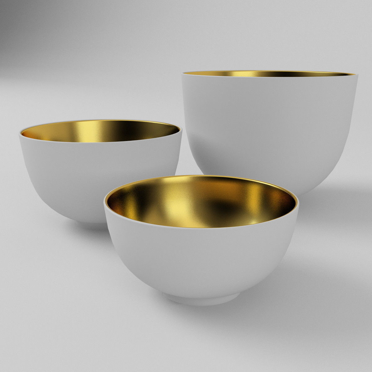 Bowls and Magazine - FREE free 3D model | CGTrader