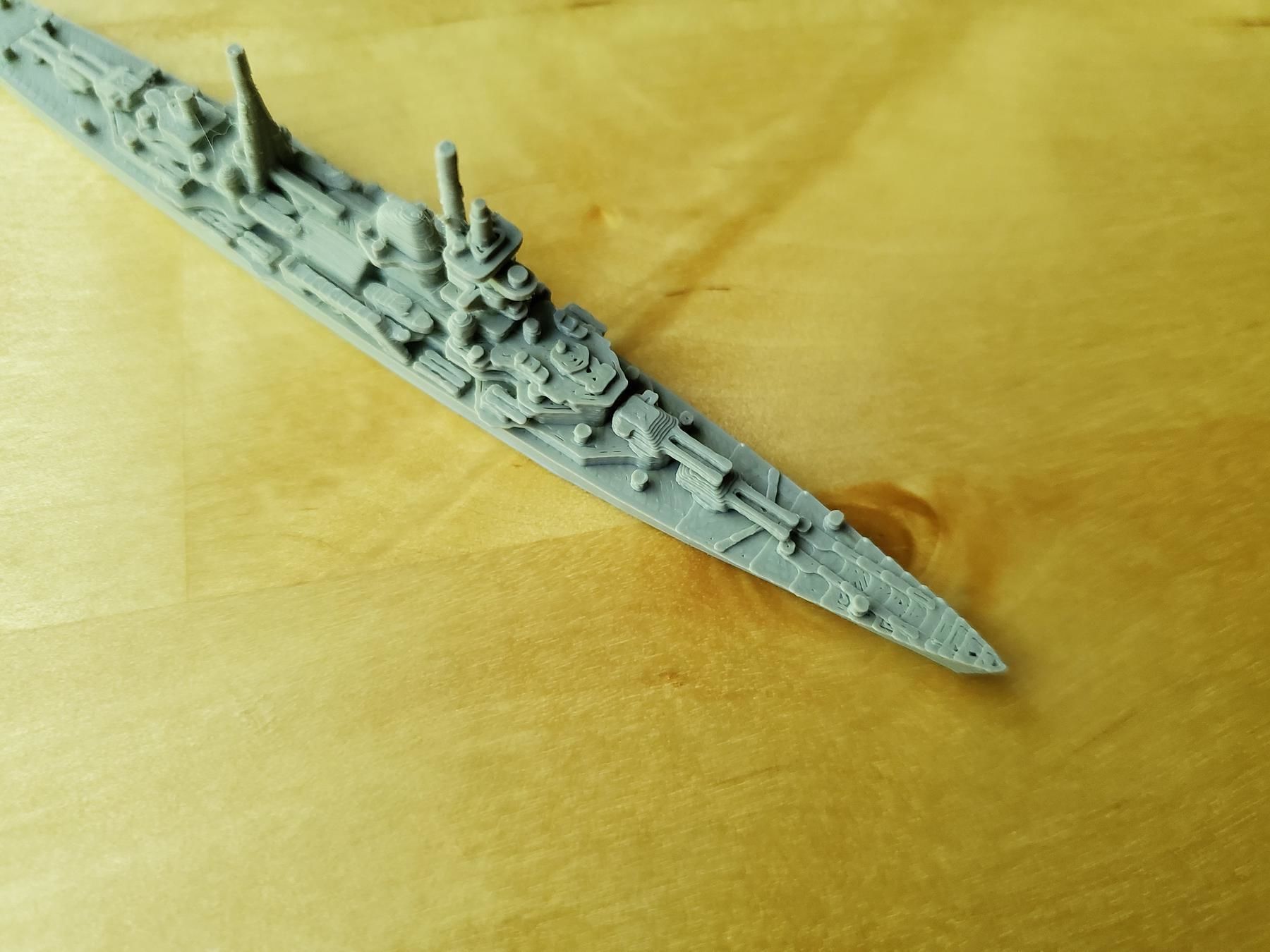 German Admiral Hipper Class Cruiser Warship 3D model 3D printable ...