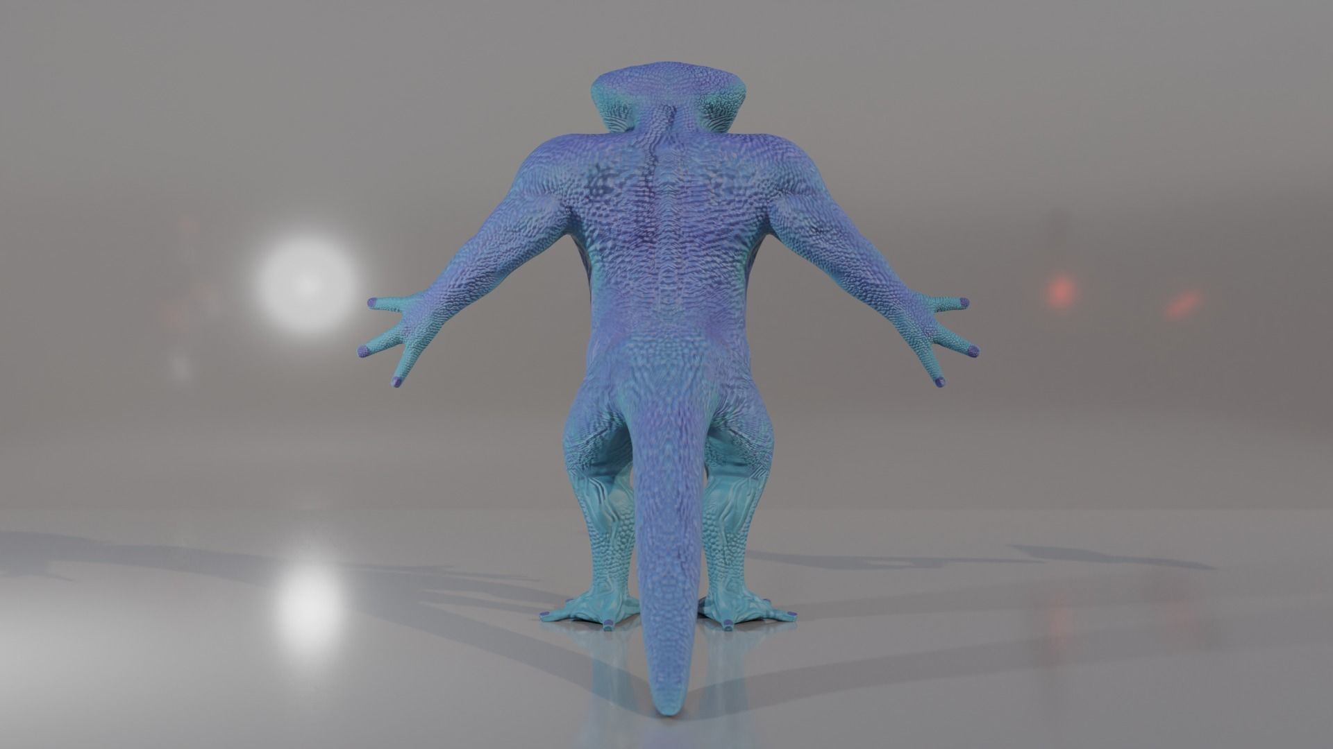 Alien Soldier Version 2 3D model animated rigged | CGTrader