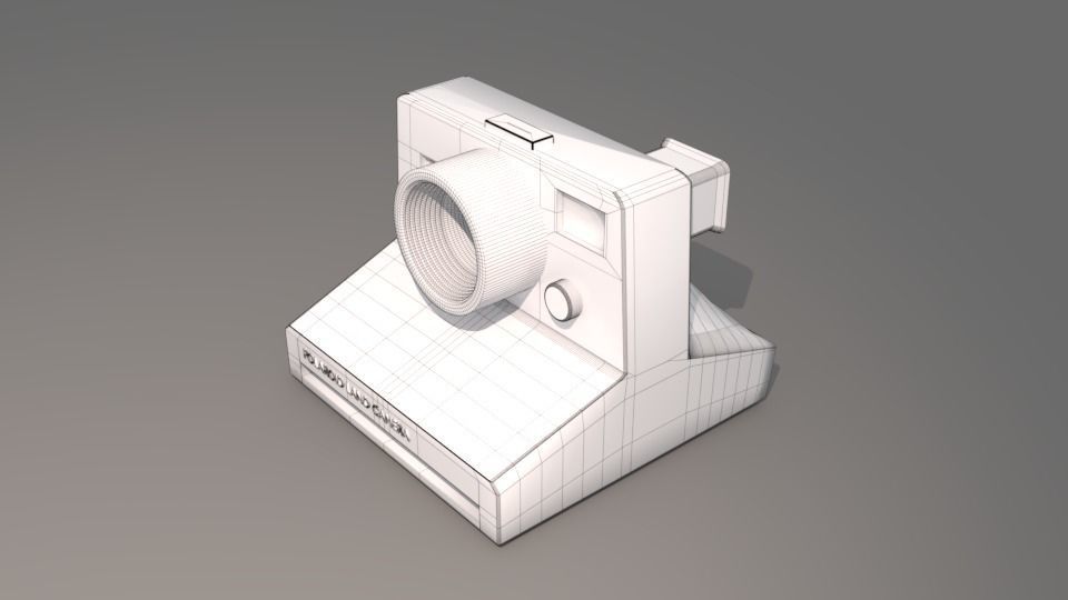 Instamatic Camera 3D model animated | CGTrader