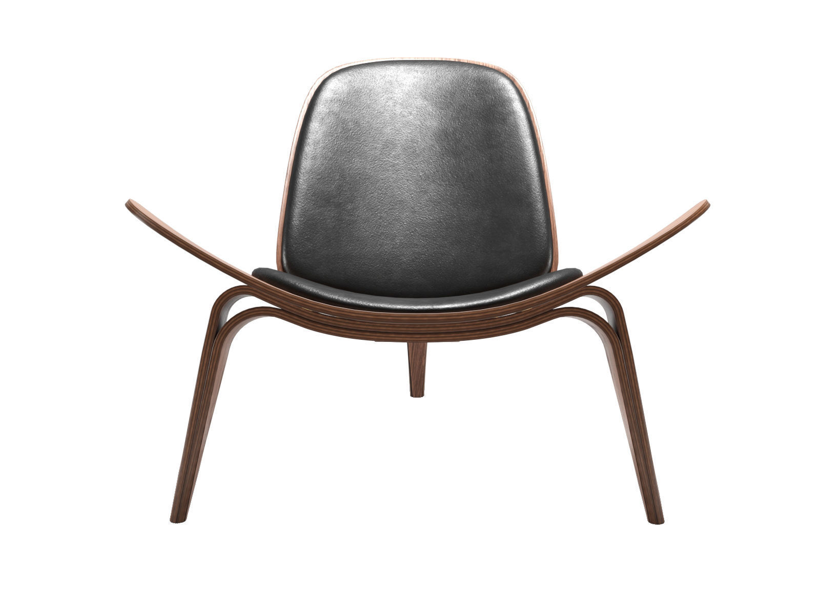 Shell Chair CH07 3D model | CGTrader