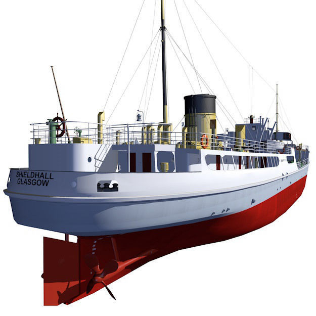 Merchant Ship 3D model | CGTrader
