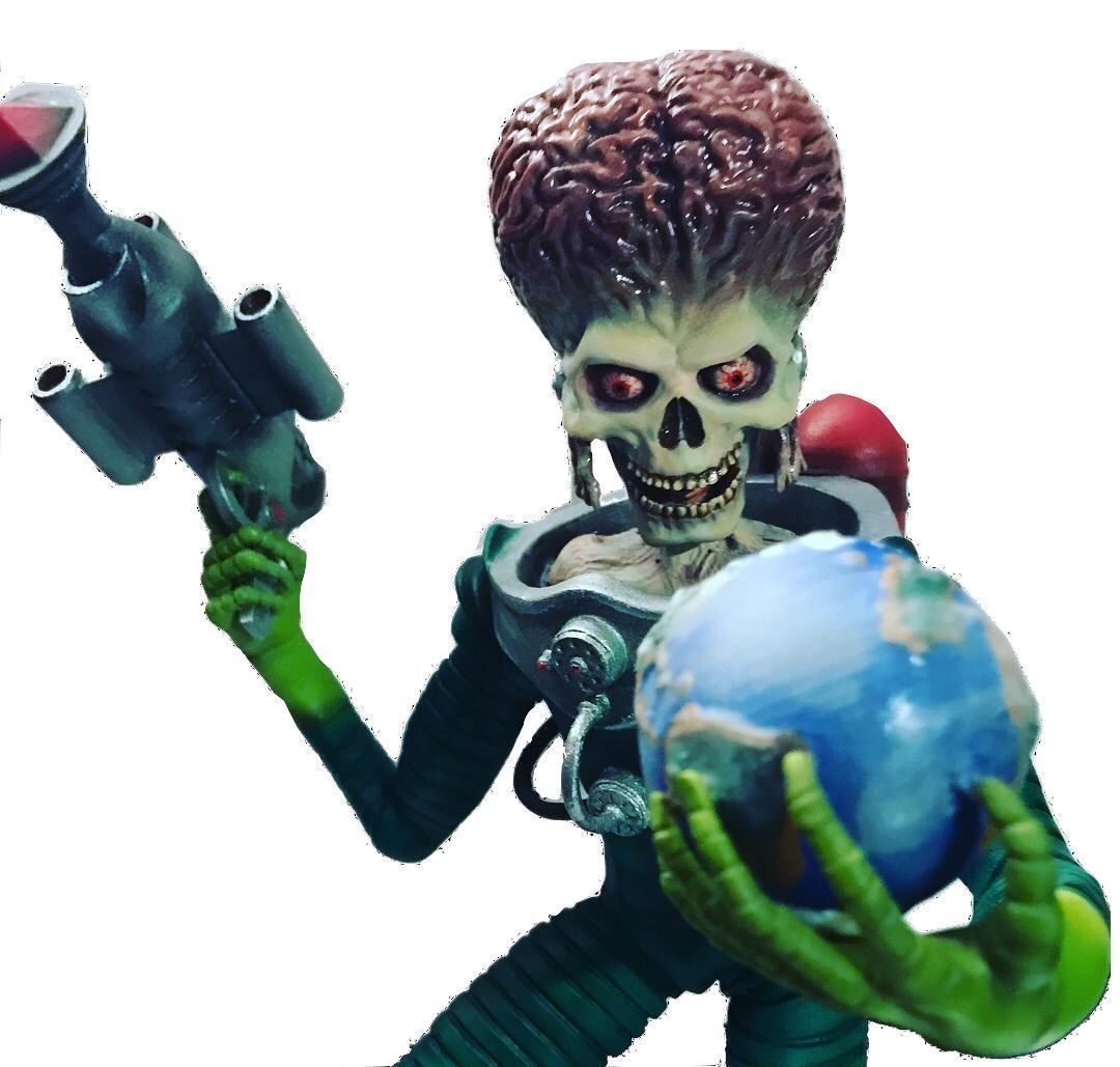Mars Attacks Diorama 3D model 3D printable | CGTrader