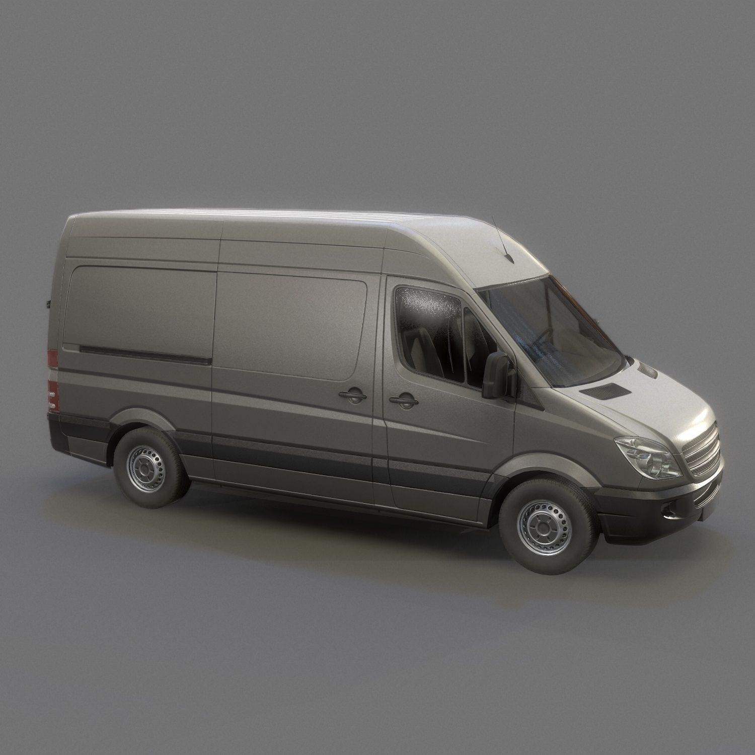 3D model Delivery Van Low Poly VR / AR / low-poly | CGTrader