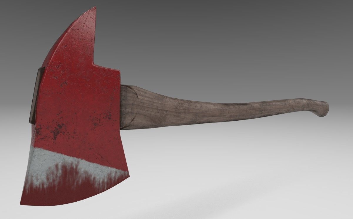 Red Axe free VR / AR / low-poly 3D model | CGTrader
