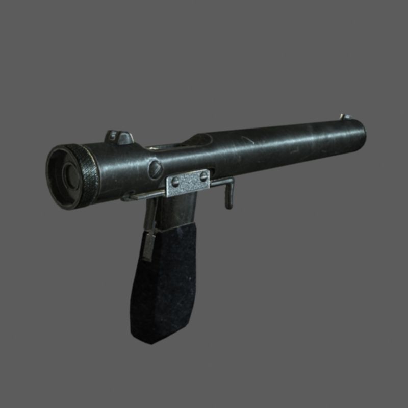 3D model Welrod MK2 VR / AR / low-poly rigged | CGTrader