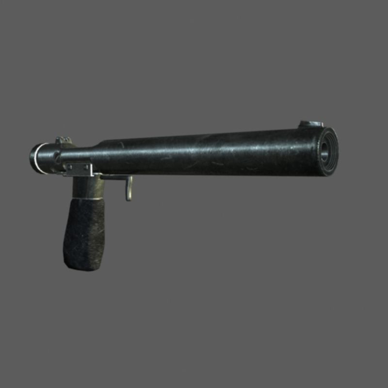 3D model Welrod MK2 VR / AR / low-poly rigged | CGTrader