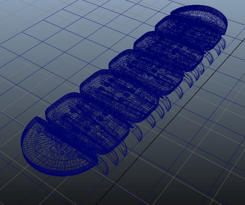 Centipede Robot Centripedes 3D model animated rigged | CGTrader