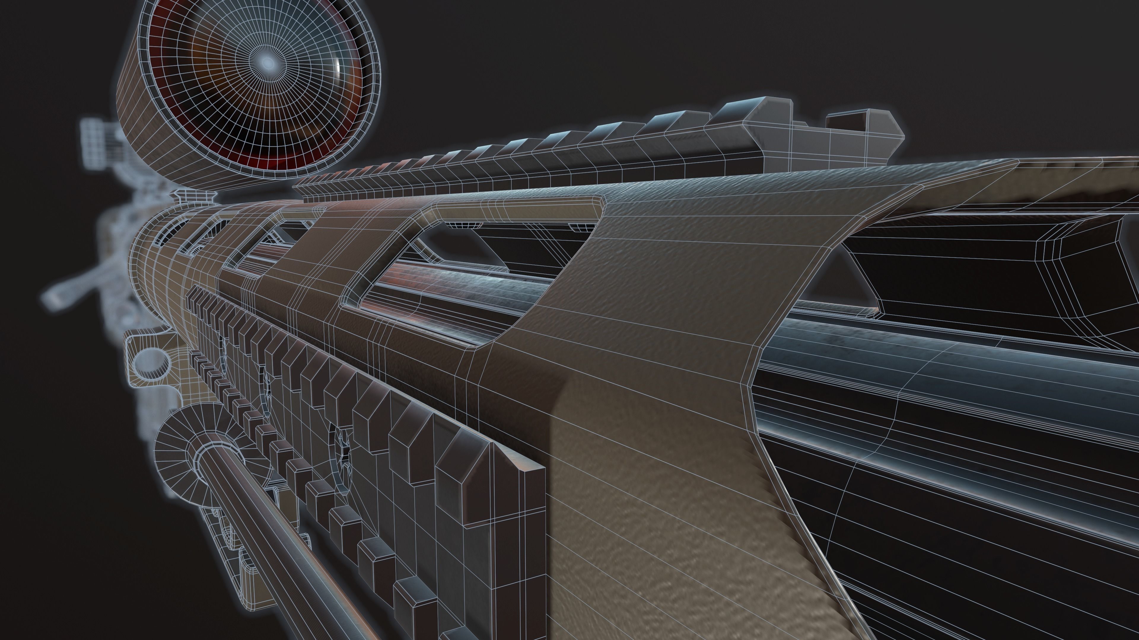 3D model CheyTac M200 Intervention VR / AR / low-poly | CGTrader