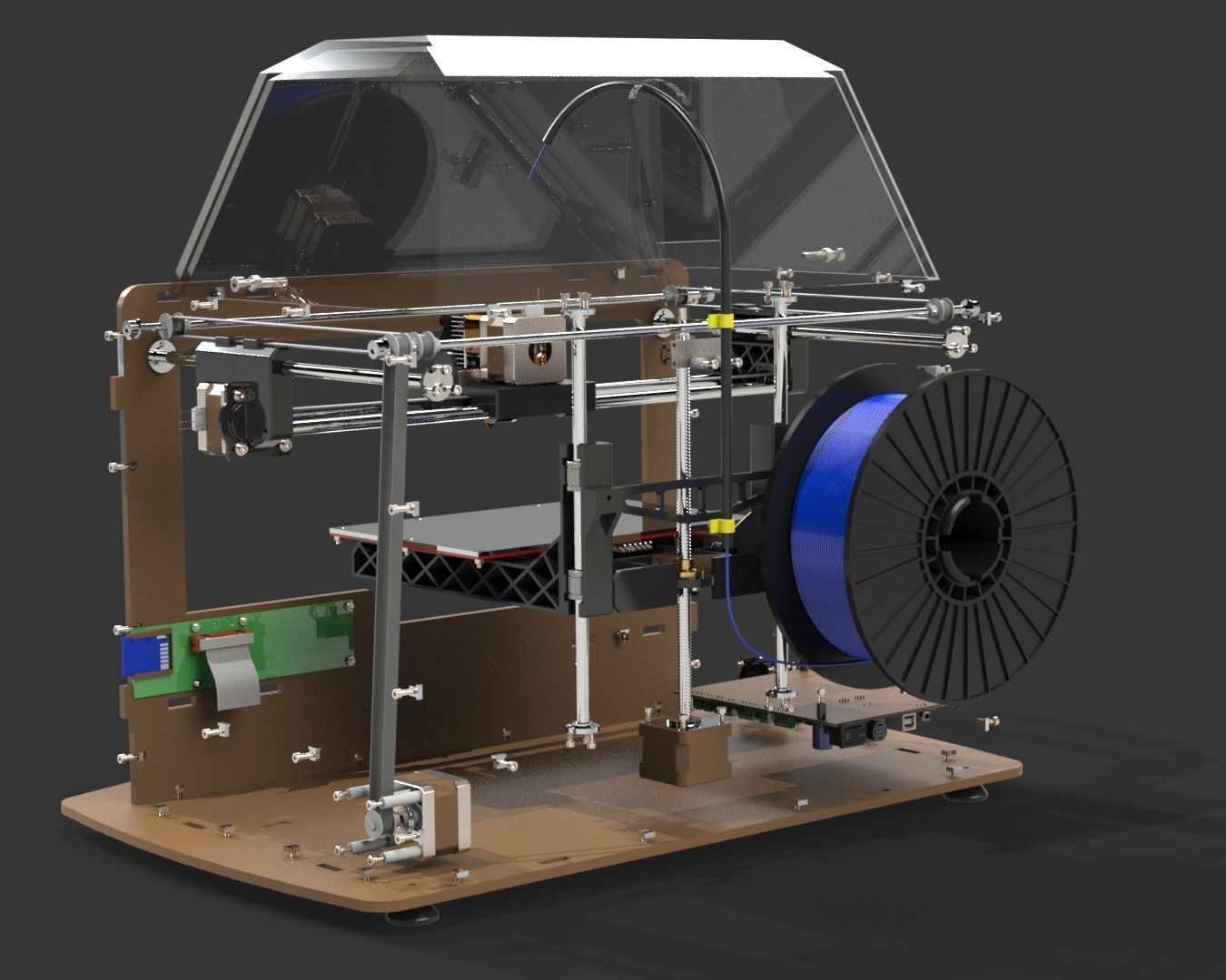 Replicator 3D printer 3D model | CGTrader