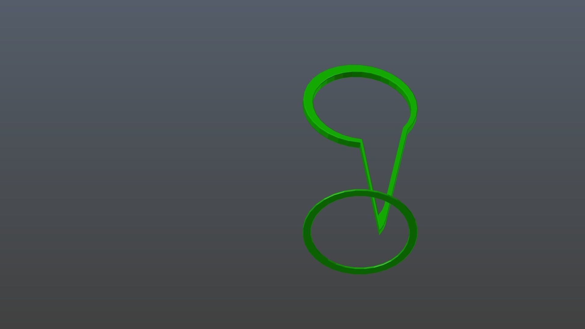 3D model Low poly Map Pointer VR / AR / low-poly | CGTrader