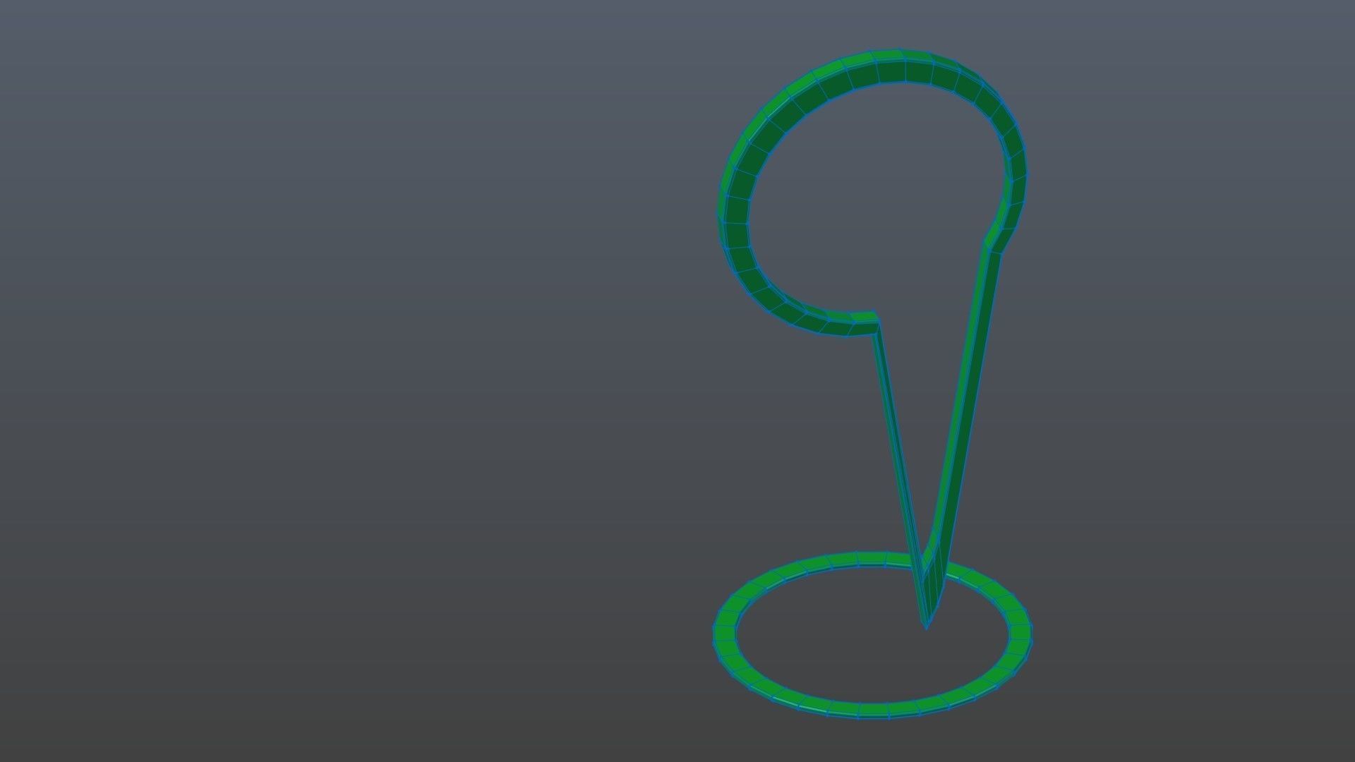 3D model Low poly Map Pointer VR / AR / low-poly | CGTrader