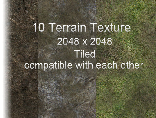 Terrain Texture Pack tiled Texture | CGTrader