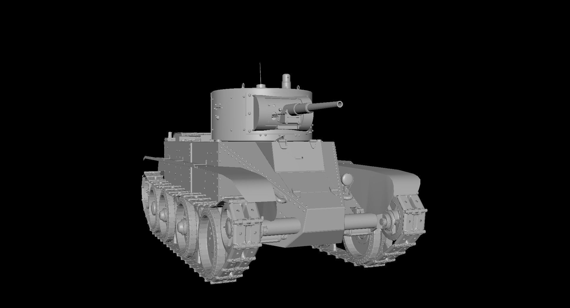 BT-5 Fast Tank 3D model | CGTrader