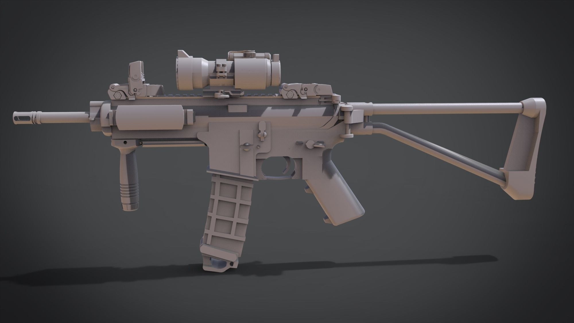 KAC PDW 3D print model | CGTrader