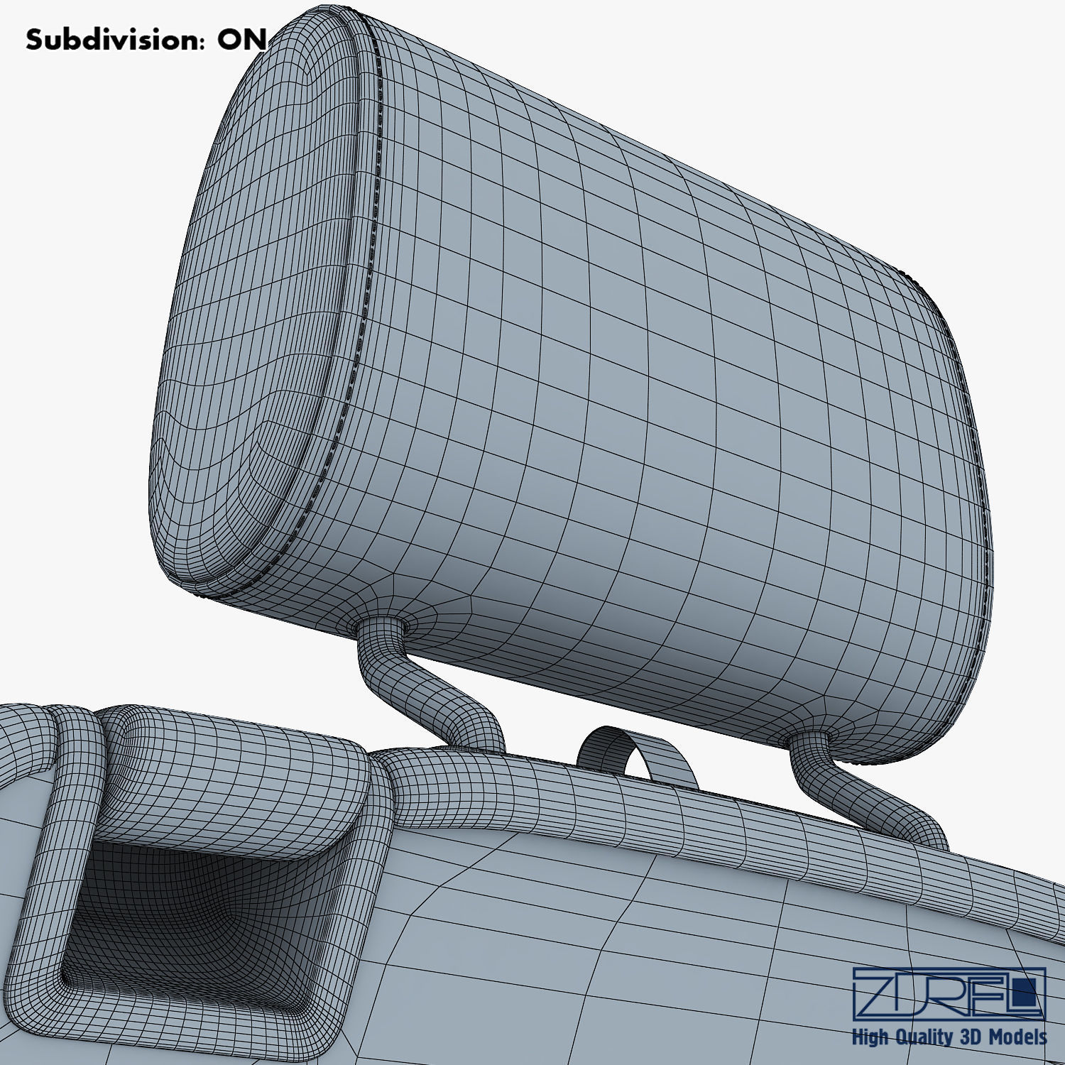Car Seat Rear 3D model | CGTrader