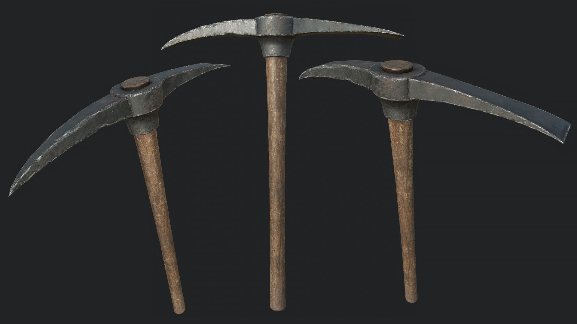 3D model Old Pickaxe PBR VR / AR / low-poly | CGTrader