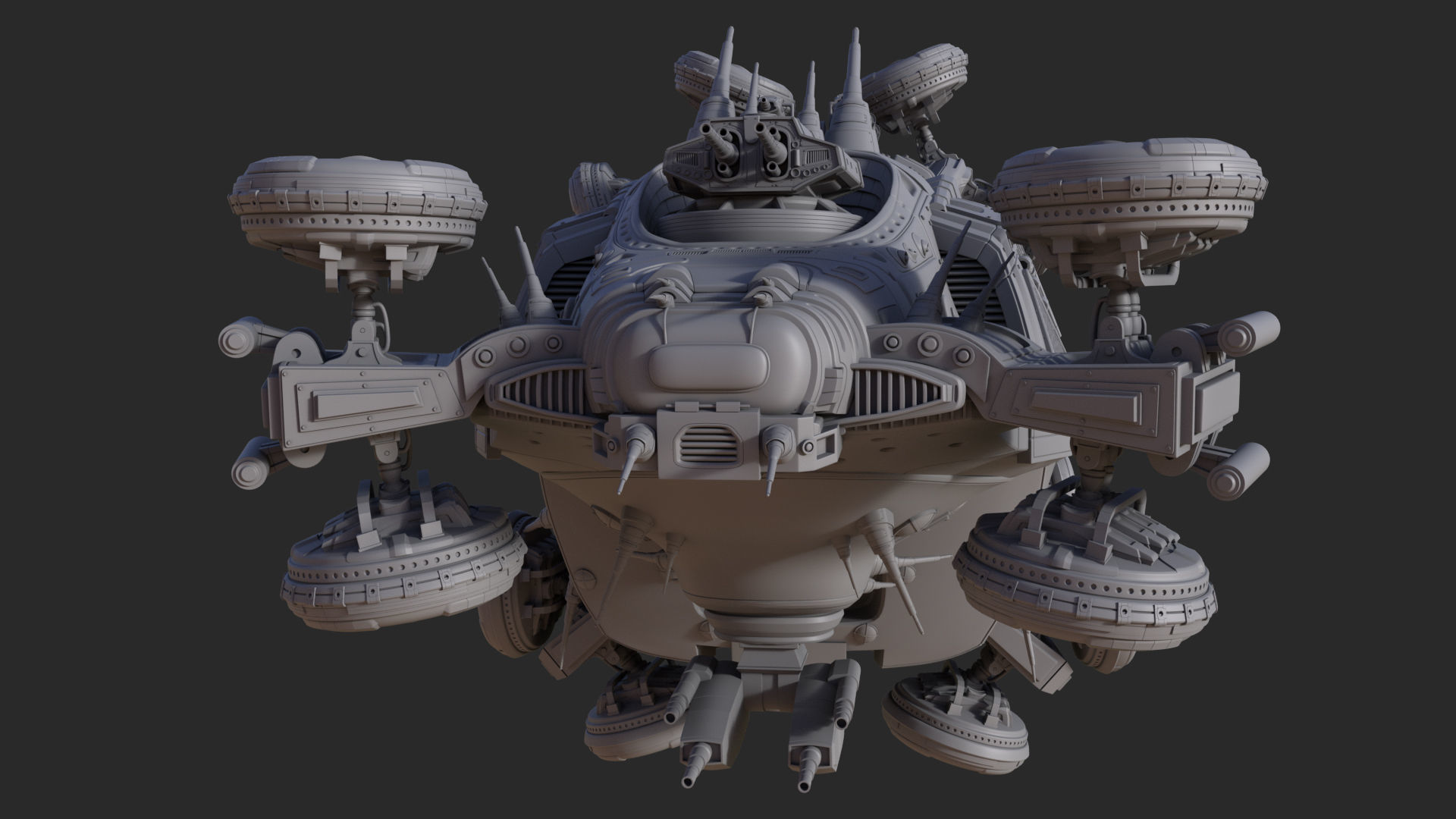 Matrix Airship 3D model | CGTrader