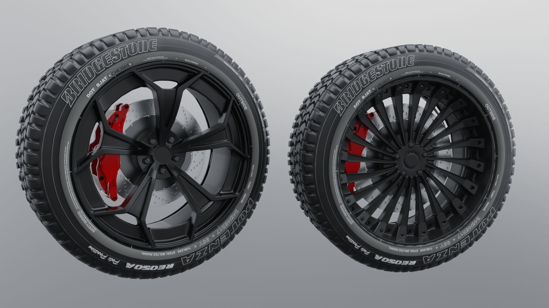 3D model Modern sport car lowpoly 3d rims VR / AR / low-poly | CGTrader