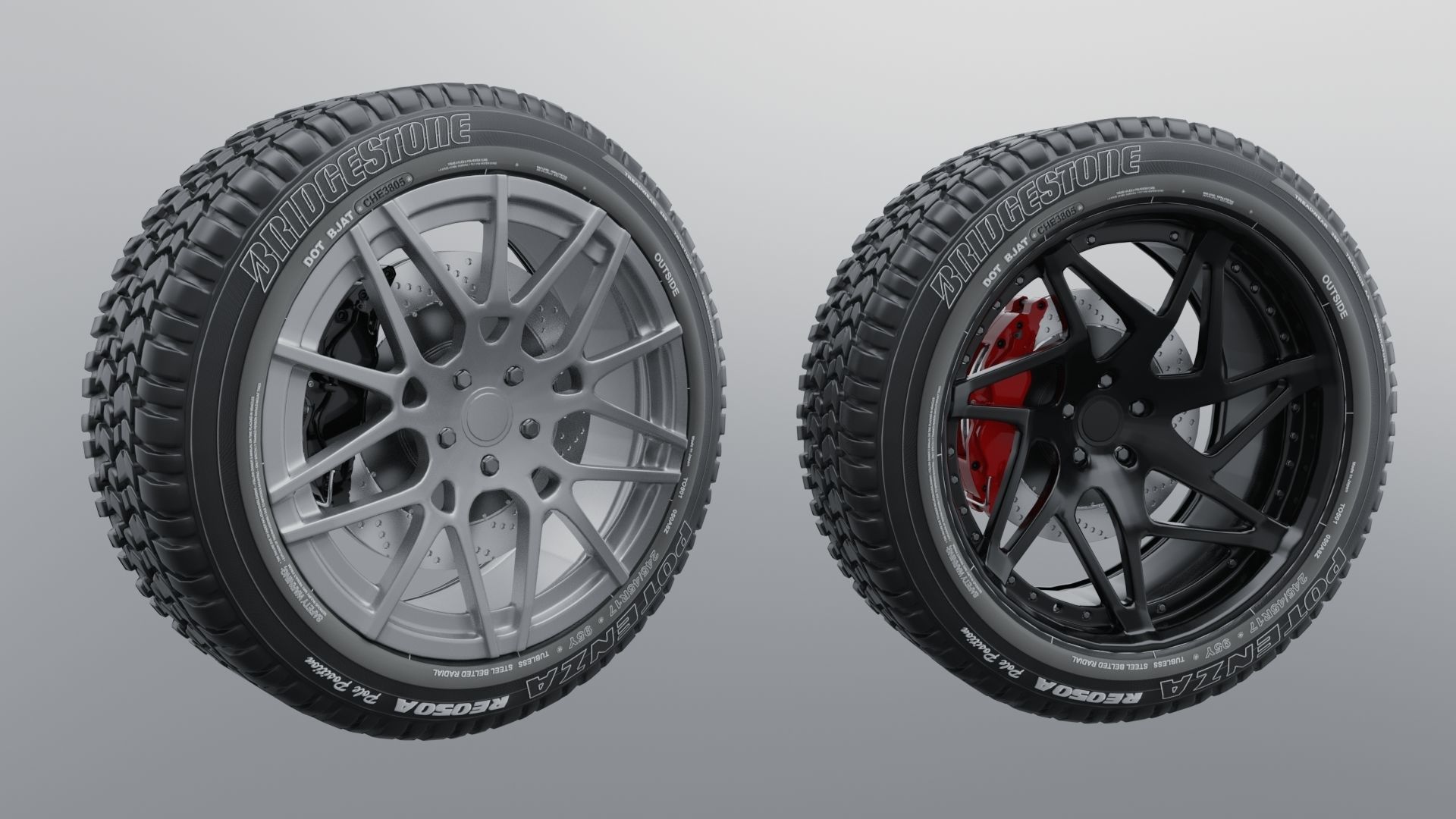 3D model Modern sport car lowpoly 3d rims VR / AR / low-poly | CGTrader