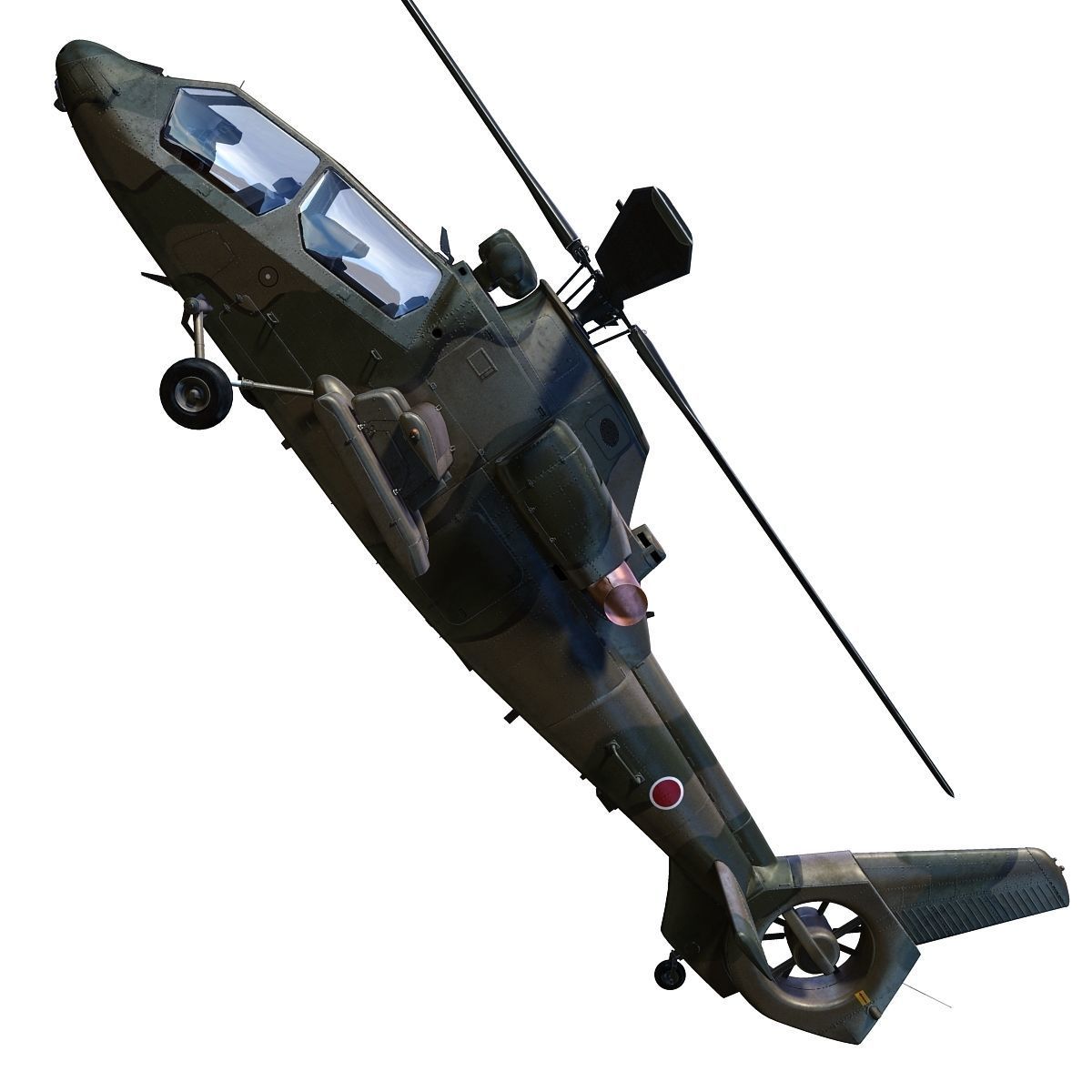 Kawasaki OH-1 Ninja 3D model | CGTrader