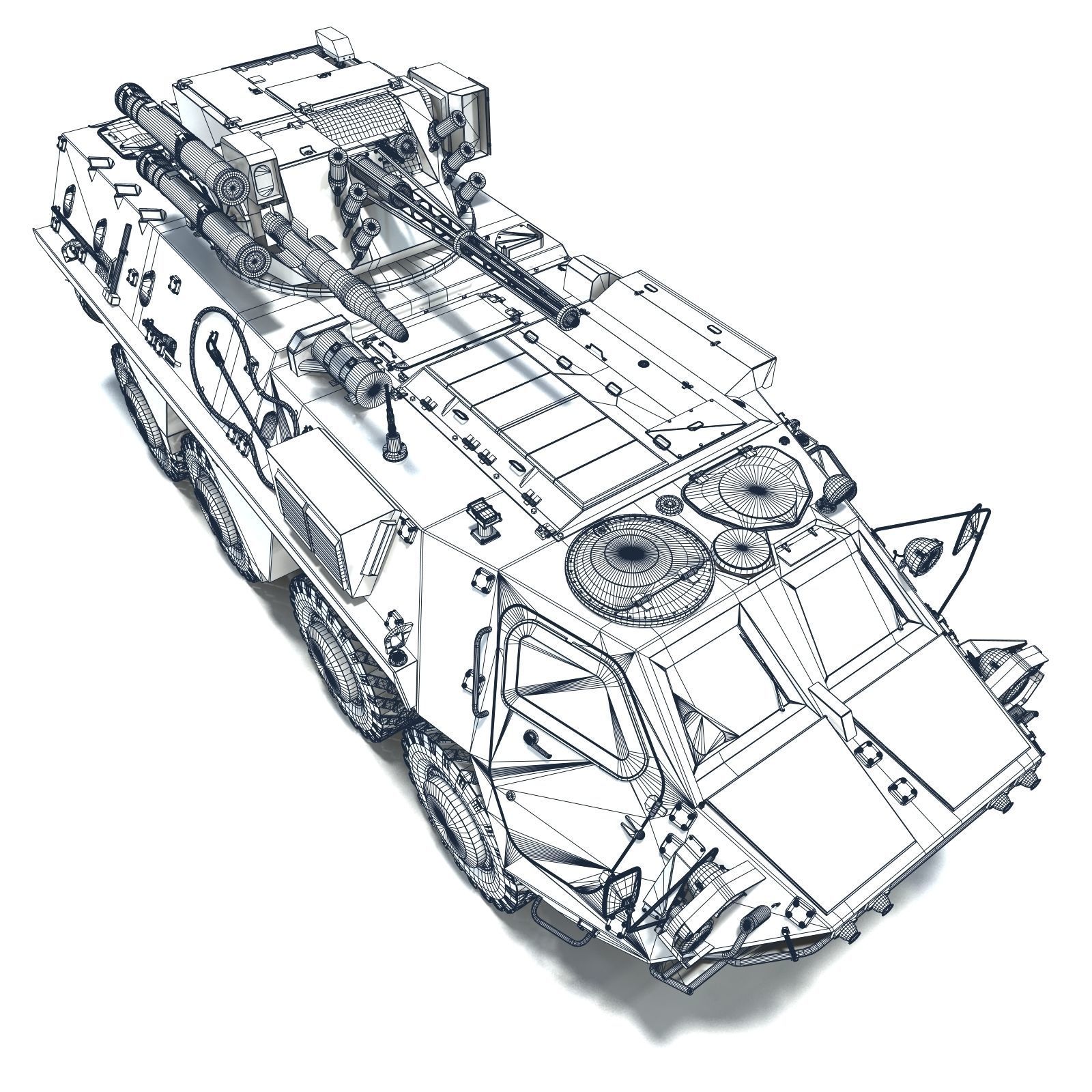 BTR-4E Bucephalus 3d model 3D model | CGTrader