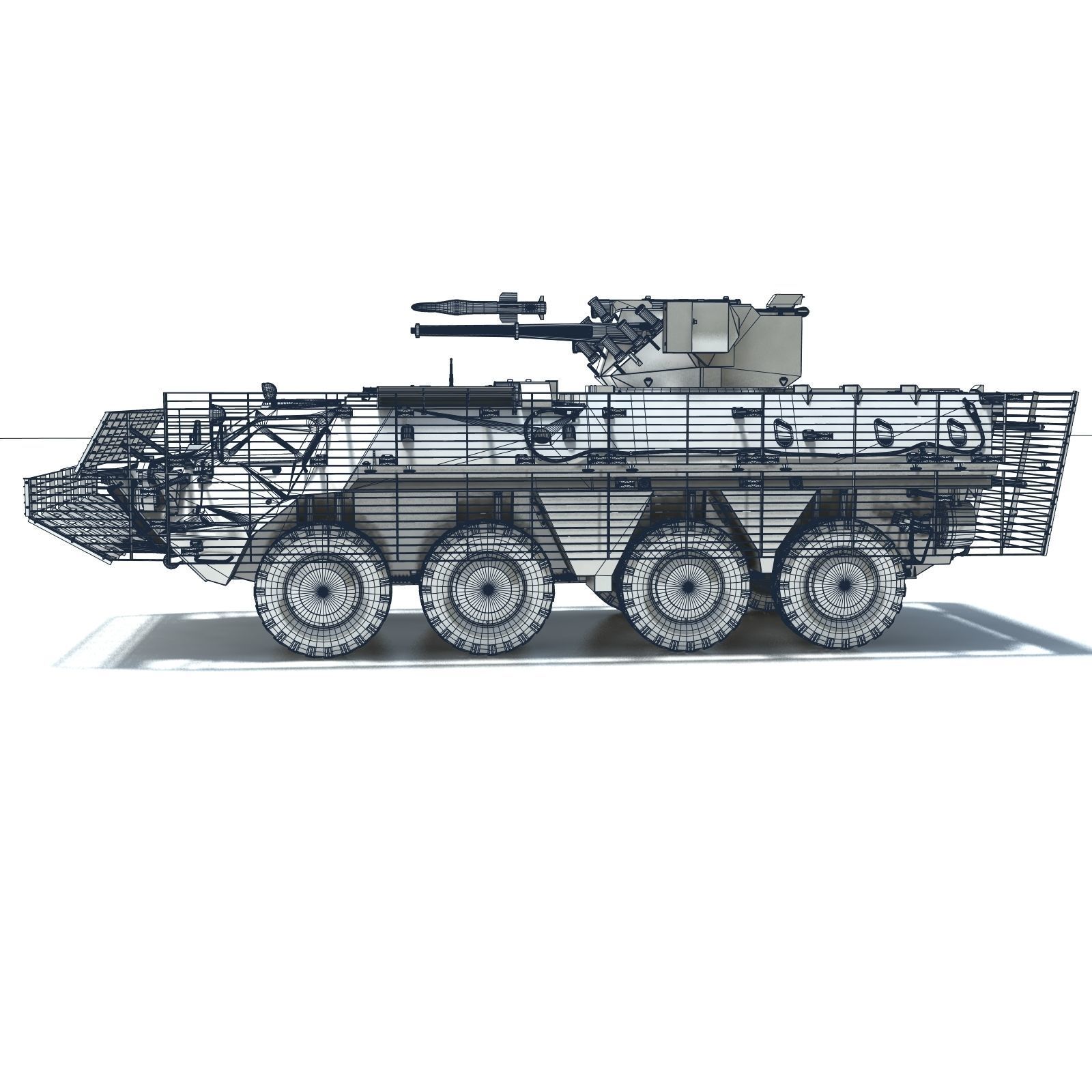 BTR-4E Bucephalus 3d model 3D model | CGTrader