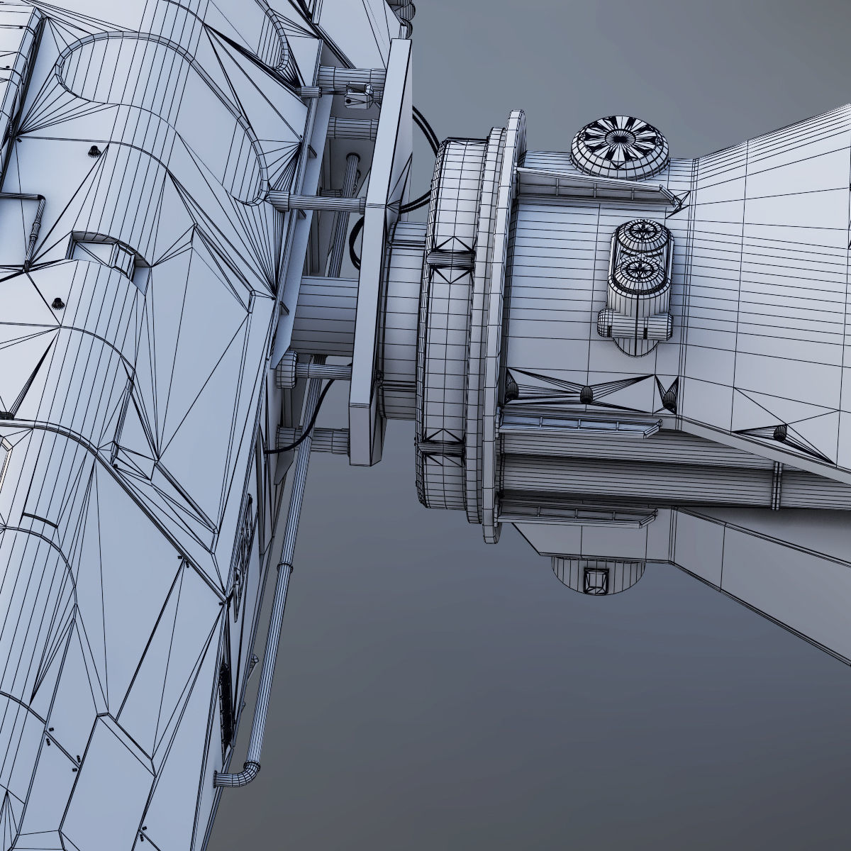 3D Sci-Fi Scout Spaceship 3D model | CGTrader