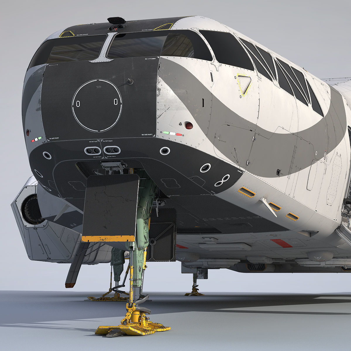 3D Sci-Fi Scout Spaceship 3D model | CGTrader