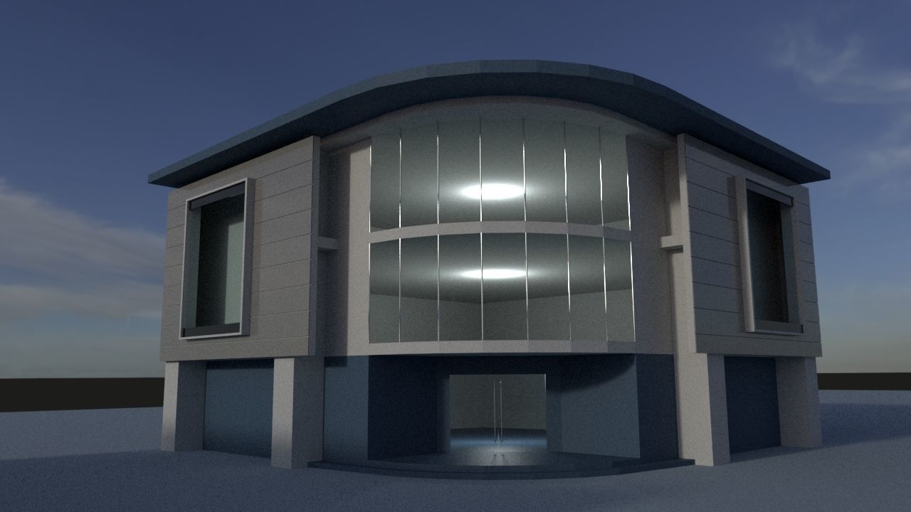 High Quality Corner Building 3D model | CGTrader