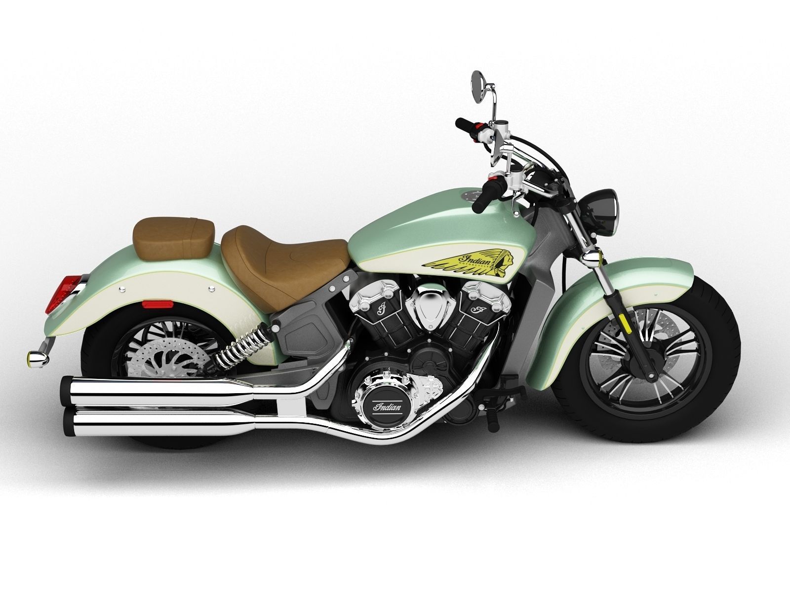 Indian Scout ABS 2018 3D model | CGTrader