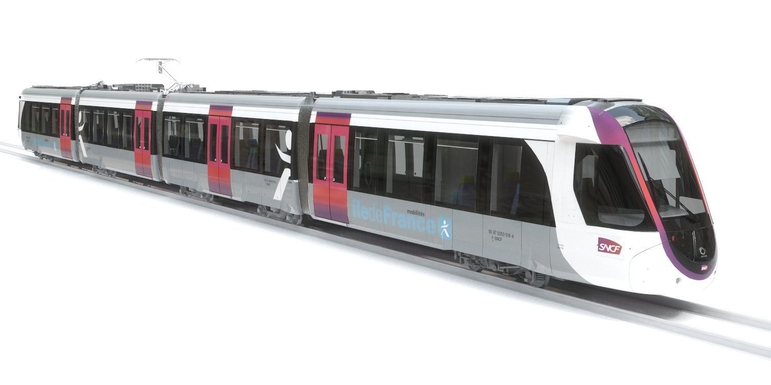 ALSTOM CITADIS DUALIS U53500 3D model | CGTrader