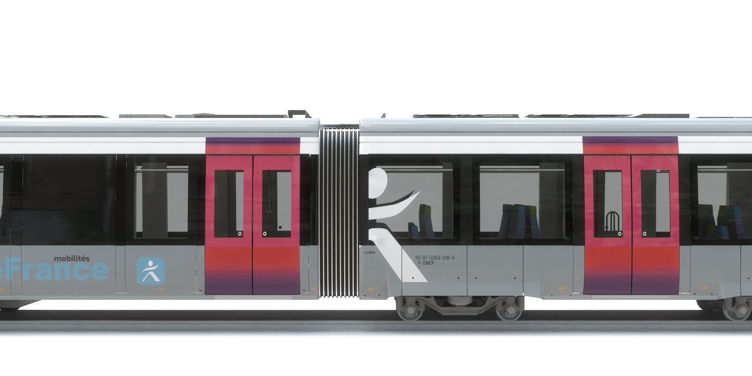 ALSTOM CITADIS DUALIS U53500 3D model | CGTrader