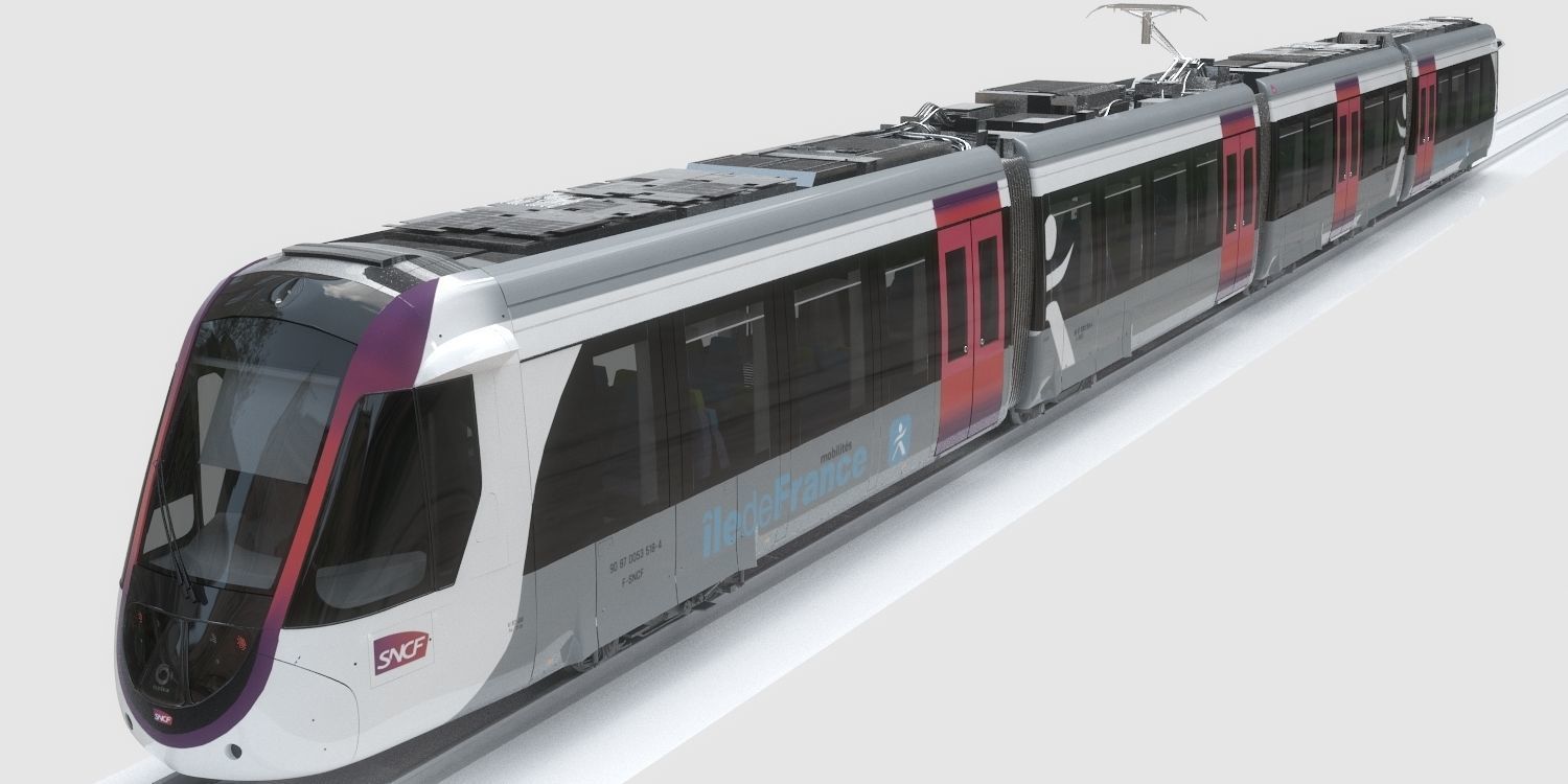 ALSTOM CITADIS DUALIS U53500 3D model | CGTrader