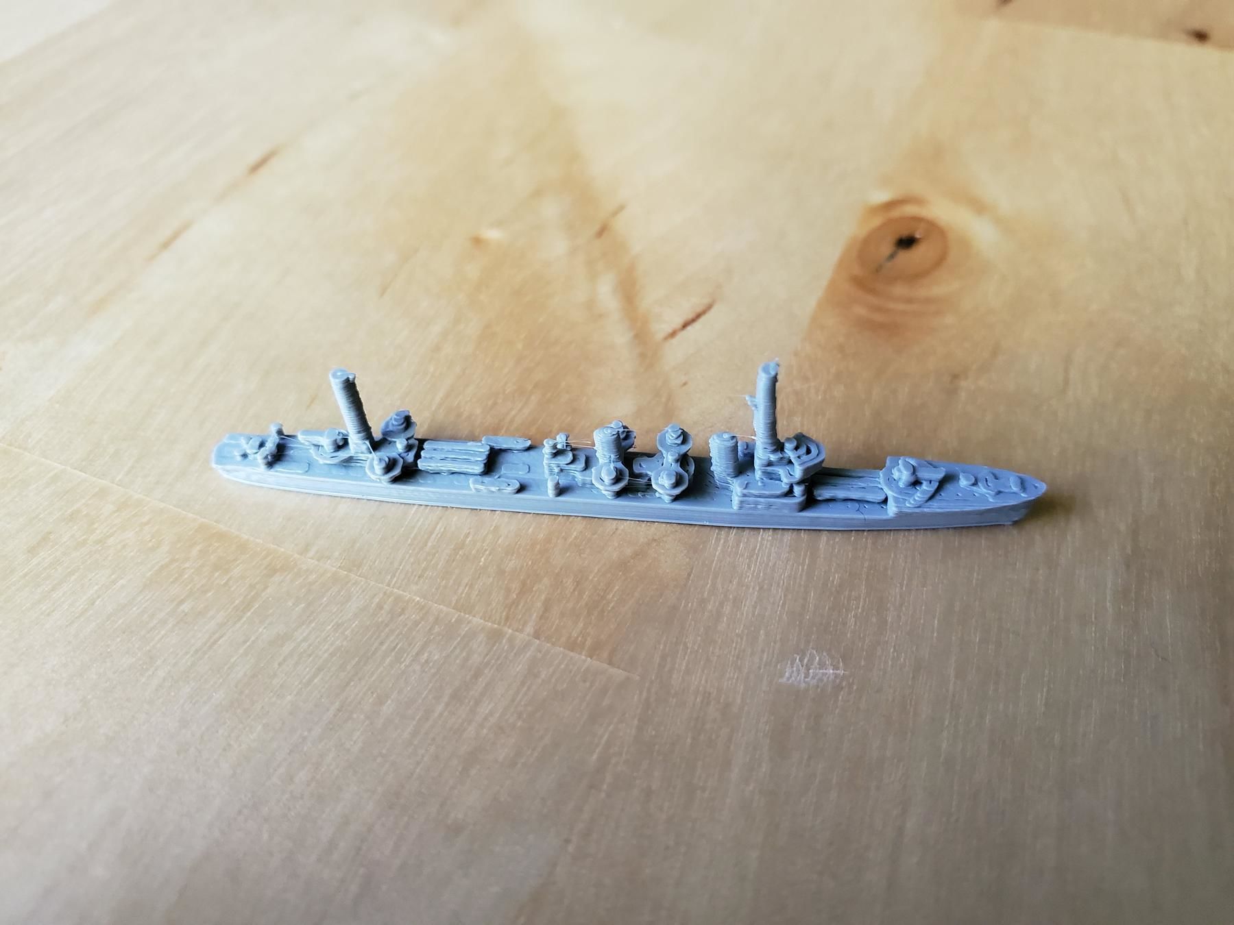 Japanese Mutsuki Class Destroyer Warship 3D model 3D printable | CGTrader