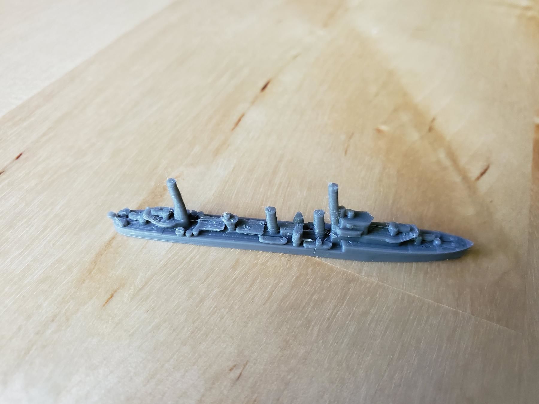 British G Class Destroyer Warship 3D model 3D printable | CGTrader
