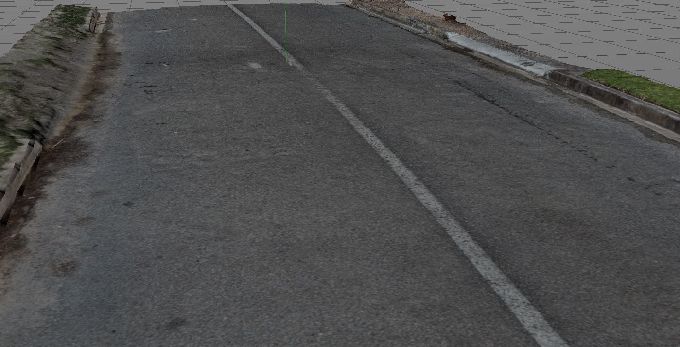 3D Scan - High Res Tarmac Road and Street 3D model | CGTrader