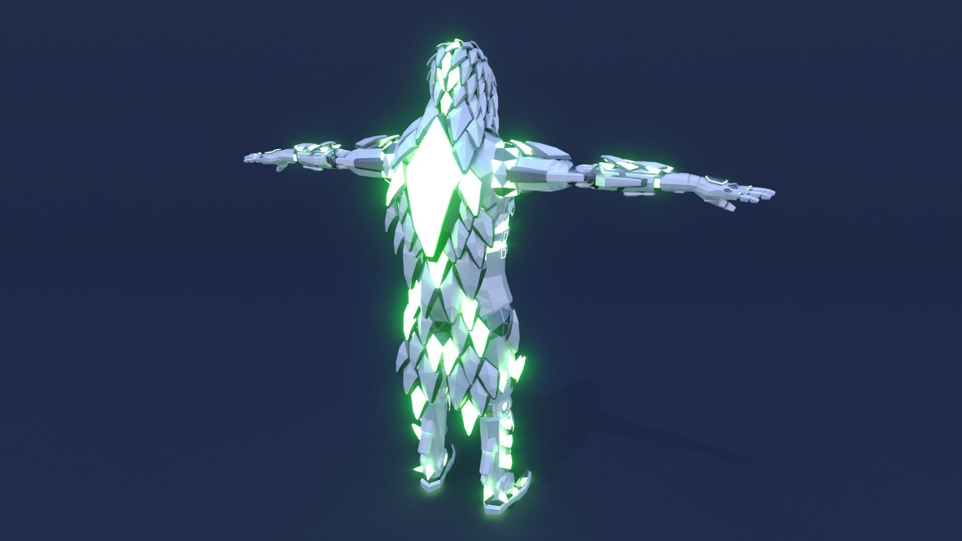 Sci Fi Character Assassin Robot 3D model rigged | CGTrader