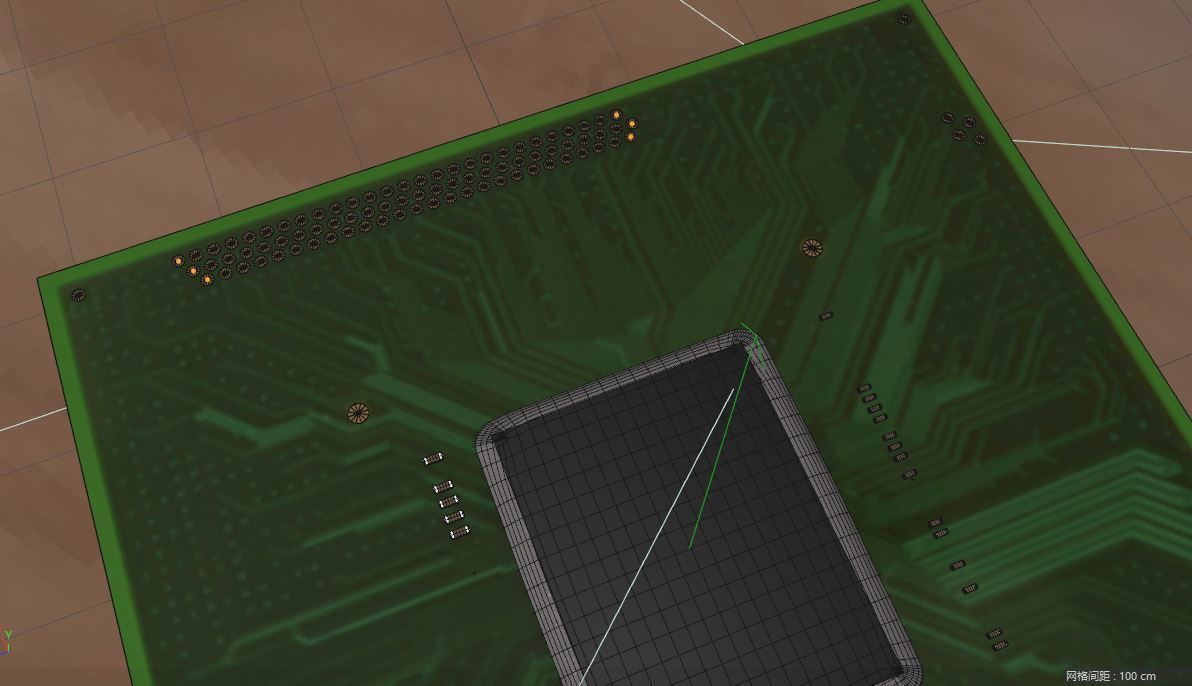 Processor computer chip 3D model | CGTrader