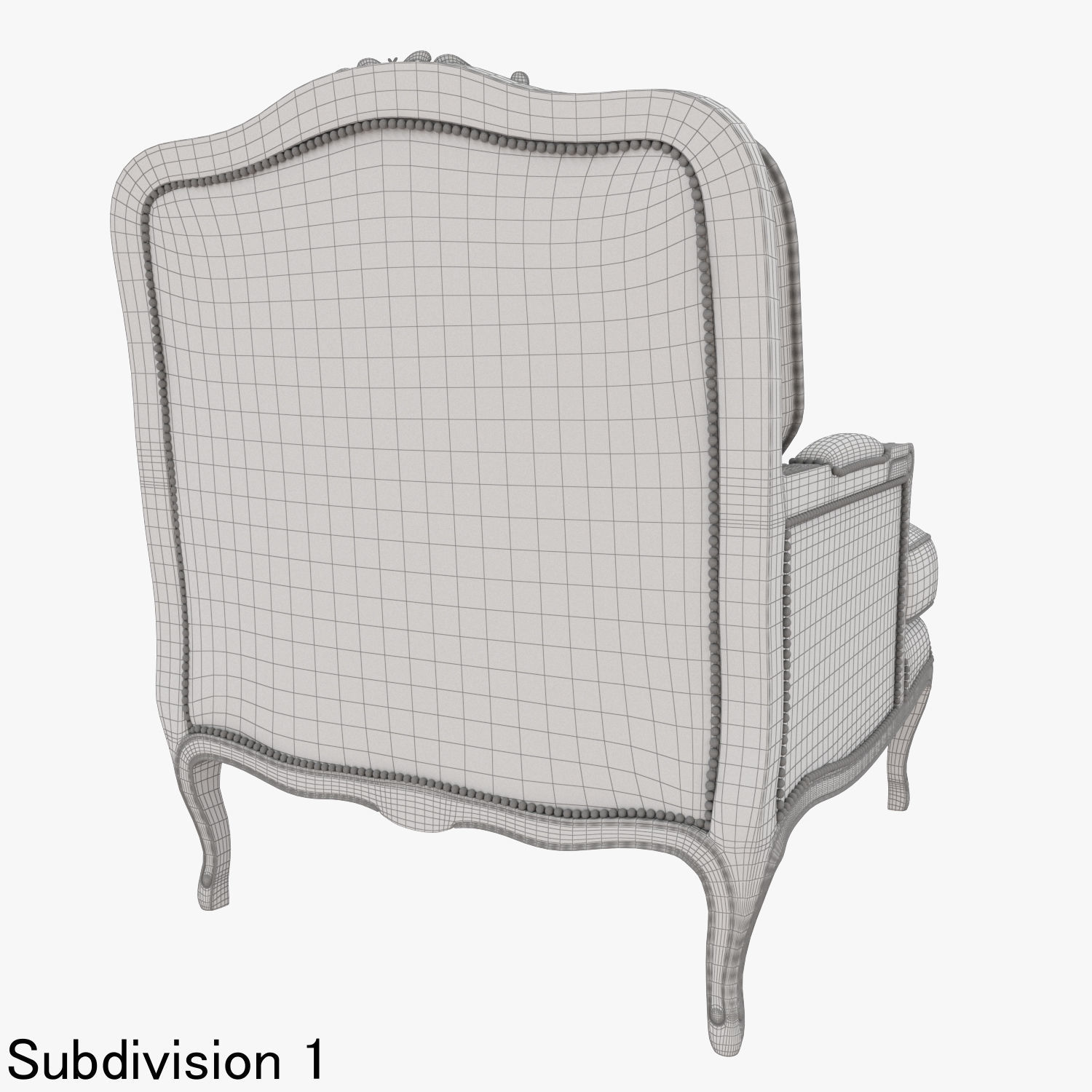 Luxury Chair 3D model | CGTrader