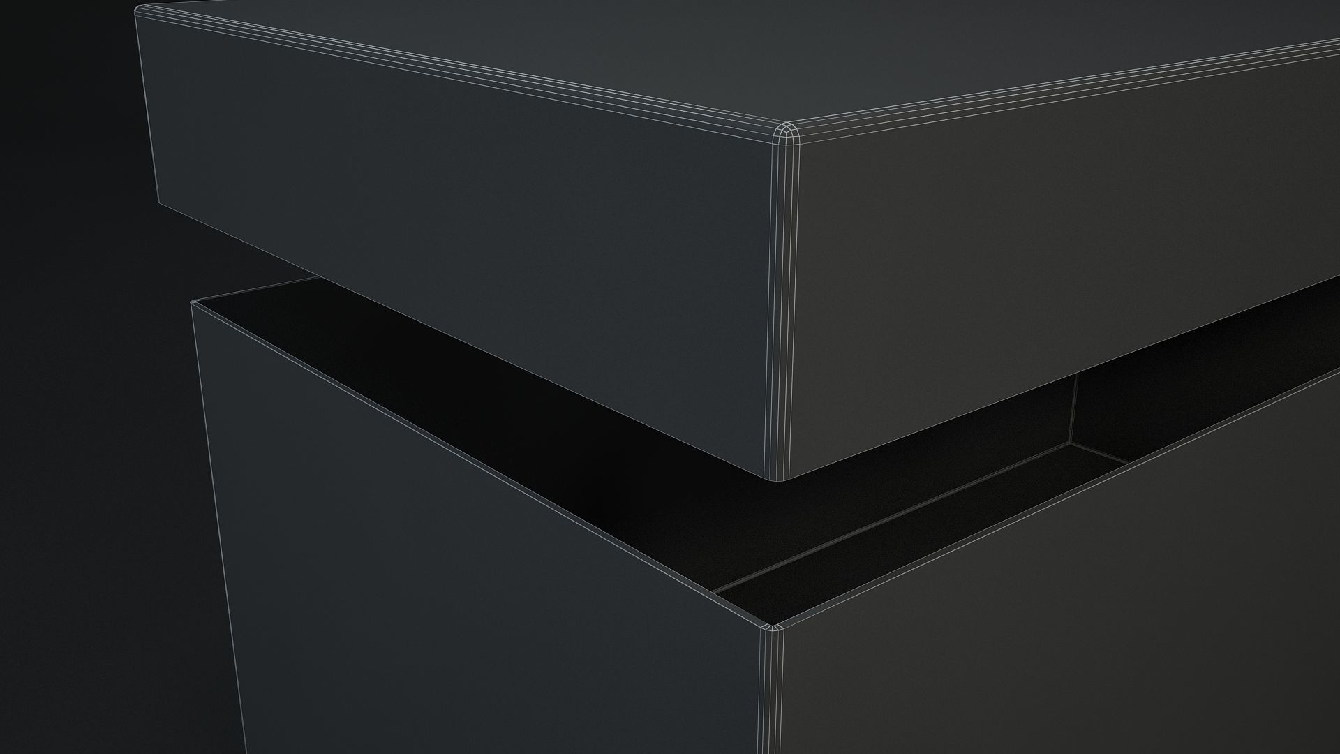 Shoe box ECCO free 3D model | CGTrader