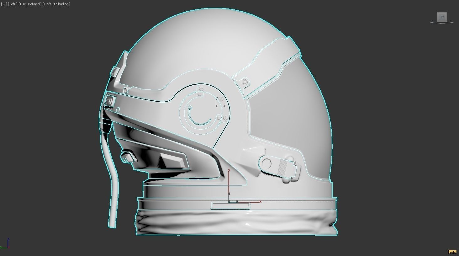 Interstellar Helmet 3D model | CGTrader