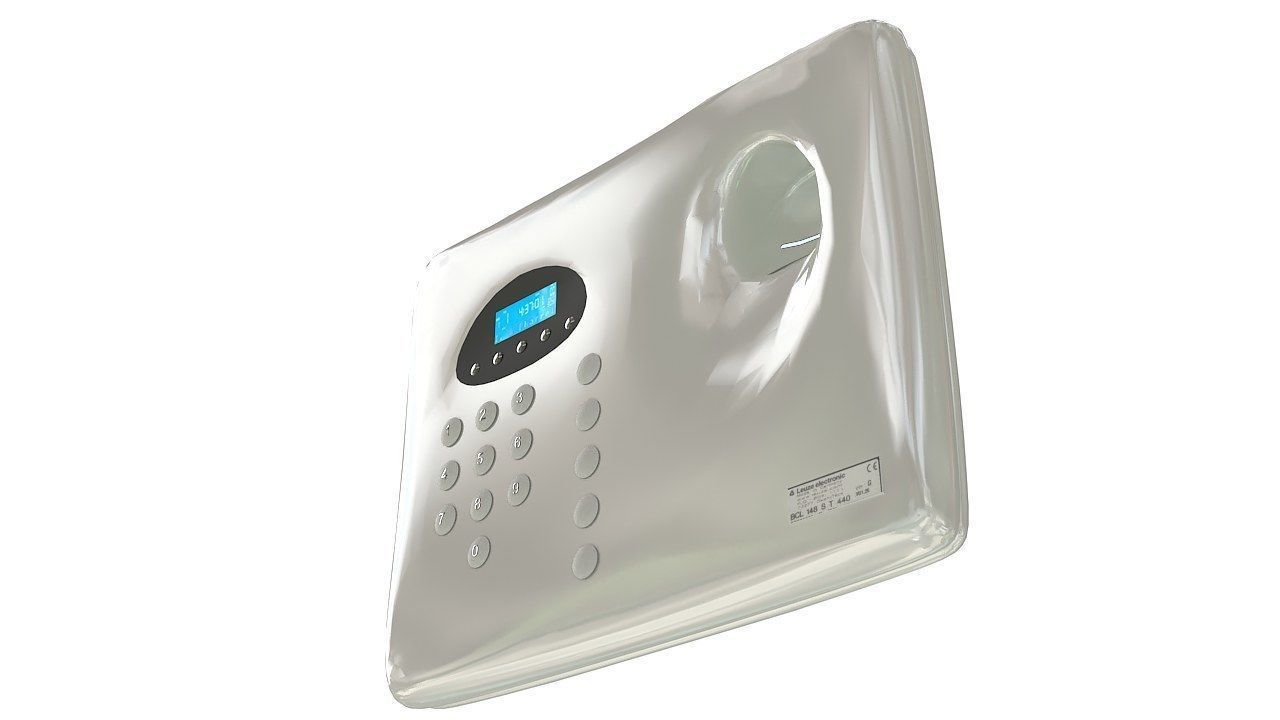 Biometric fingerprint scanner 3D model | CGTrader