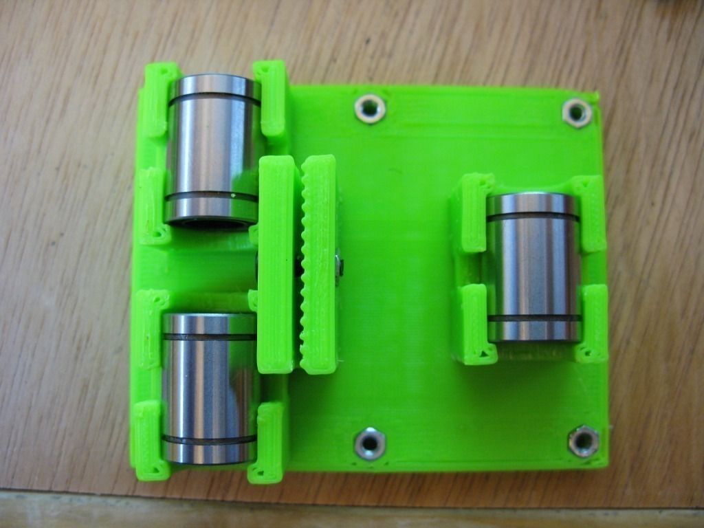 Linear Bearing X Axis Carriage for Tom free 3D model 3D printable ...
