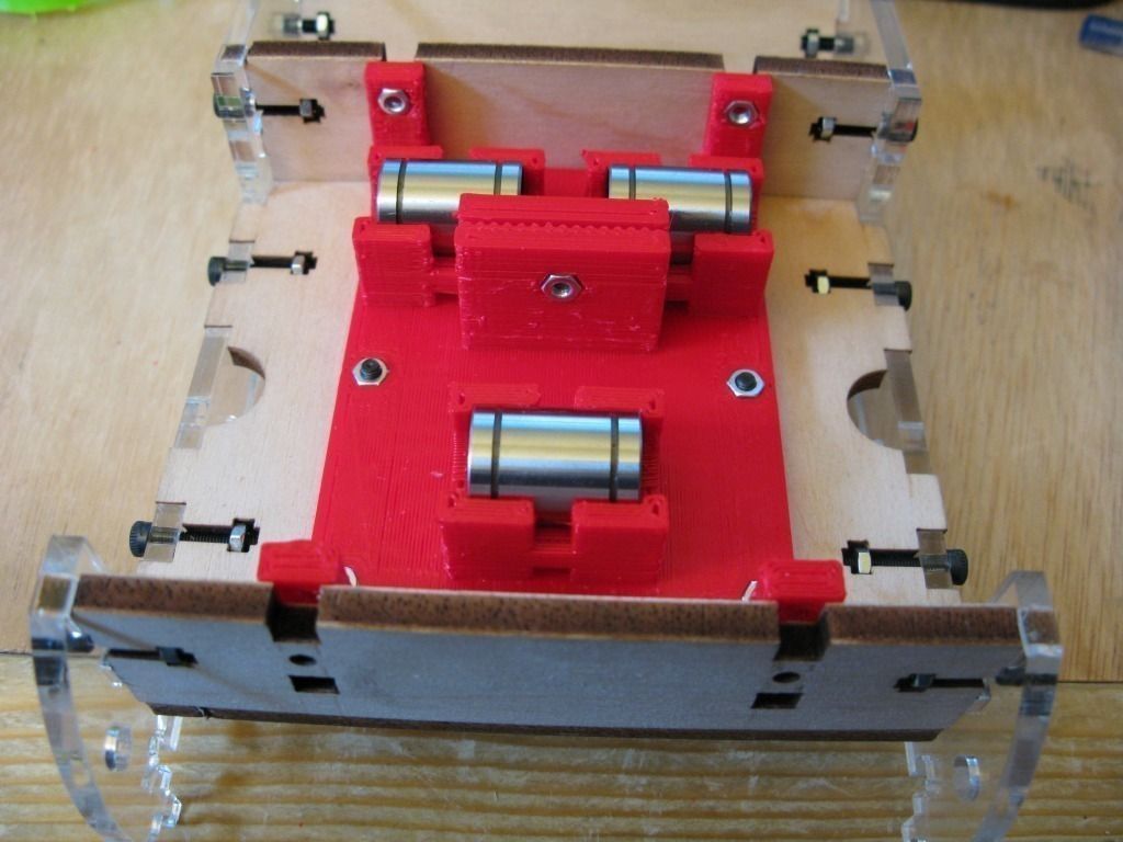 Linear Bearing X Axis Carriage for Tom free 3D model 3D printable ...